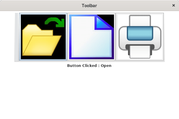 Java Program To Create A Toolbar With 3 Image Push Buttons Sanfoundry